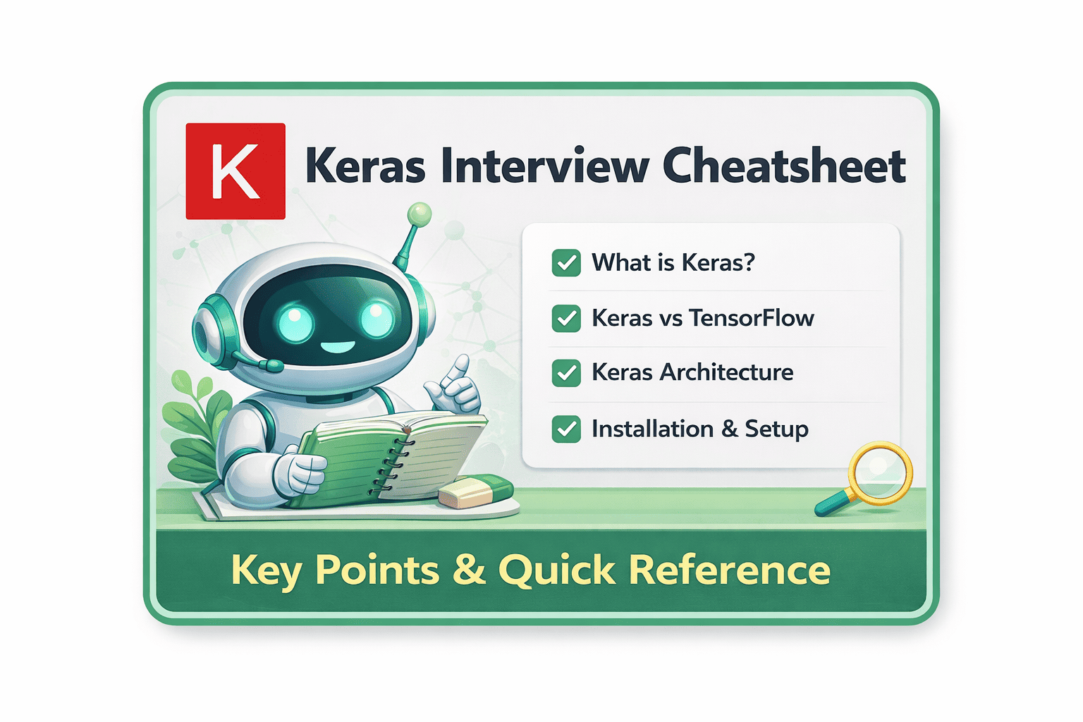 Keras Cheat Sheet
